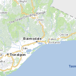 Vicmap Basemap Services - Web Mercator